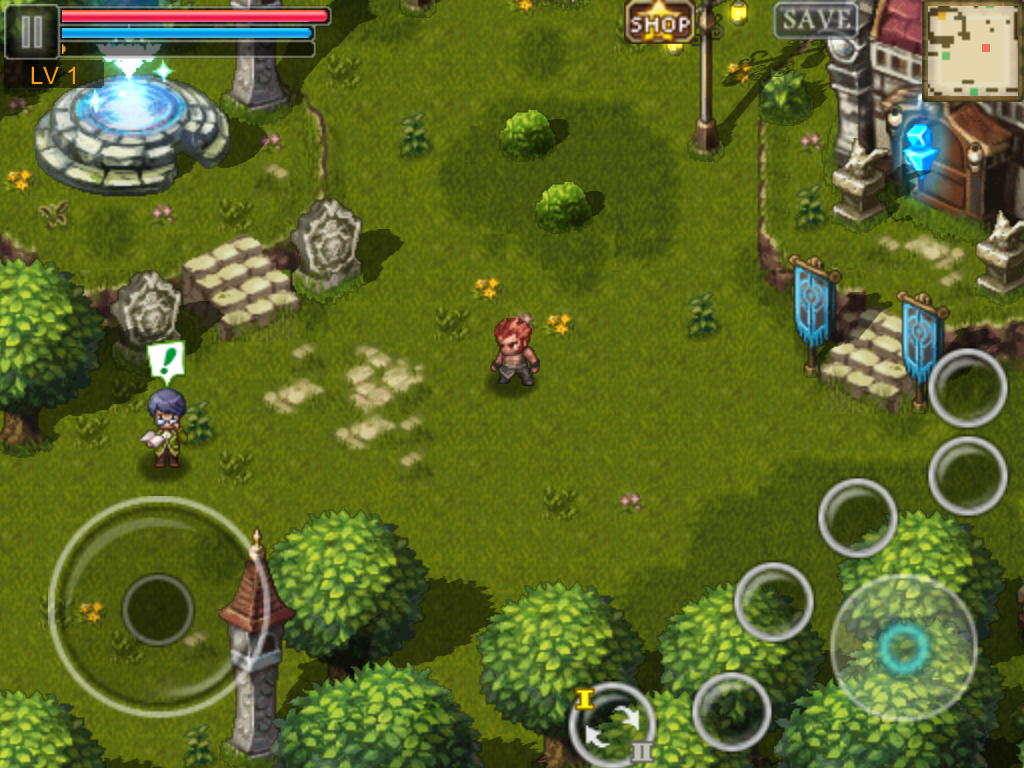 헝그리앱 - 아이패드로 할만한 RPG없을까!? : 프리뷰/리뷰